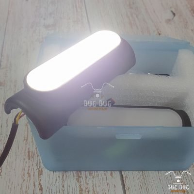 Leg Guard LED DRL Turn Signal Indicator Hazard Lights - Blue