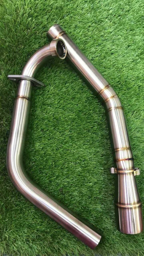 Stainless Steel Exhaust Bend Pipe Compatible for Yamaha R15 V2 - Dug ...