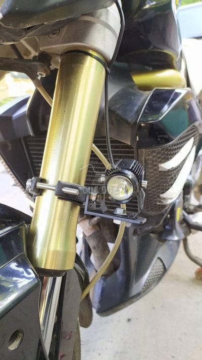 Shocker Fog Light Clamp Aluminum Mount for All Motorcycles Shockers ...