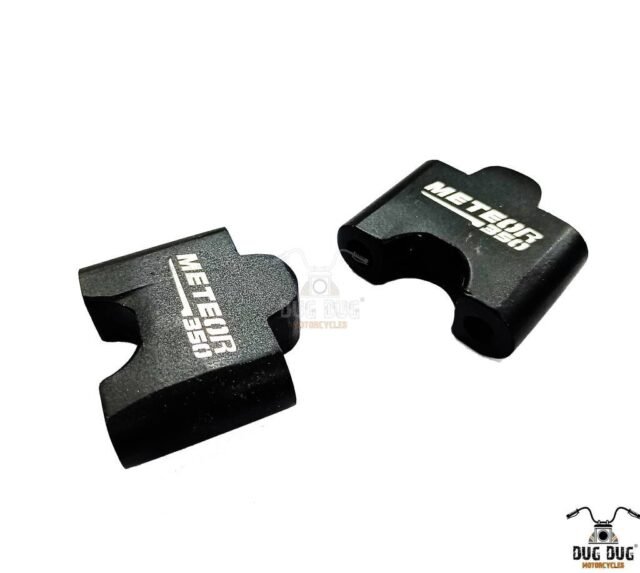 Dug Dug Meteor 350 Handle Bar Risers with Bolts - Black - Dug Dug ...