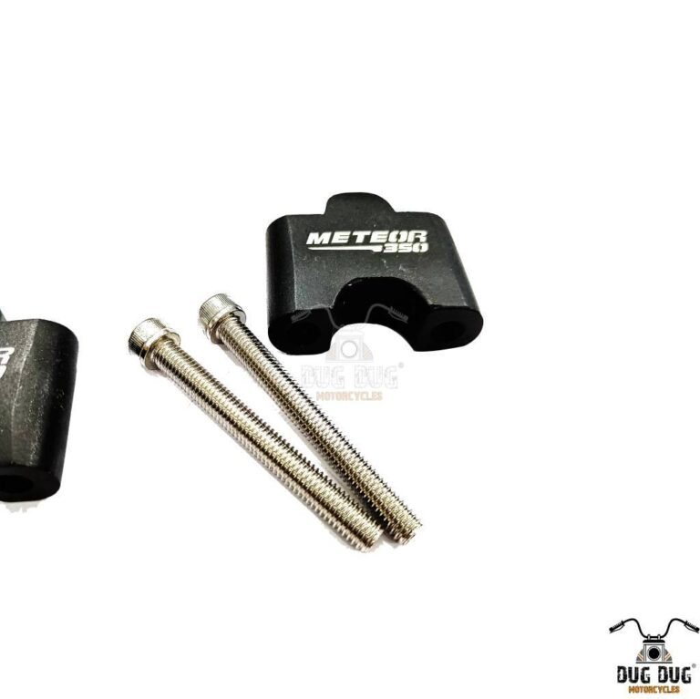 Dug Dug Meteor 350 Handle Bar Risers with Bolts - Black - Dug Dug ...