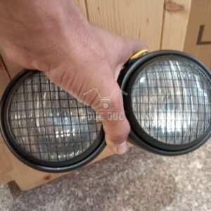 Dual Twin Headlights for Custom Modified Bobber Chopper Motorcycles ...