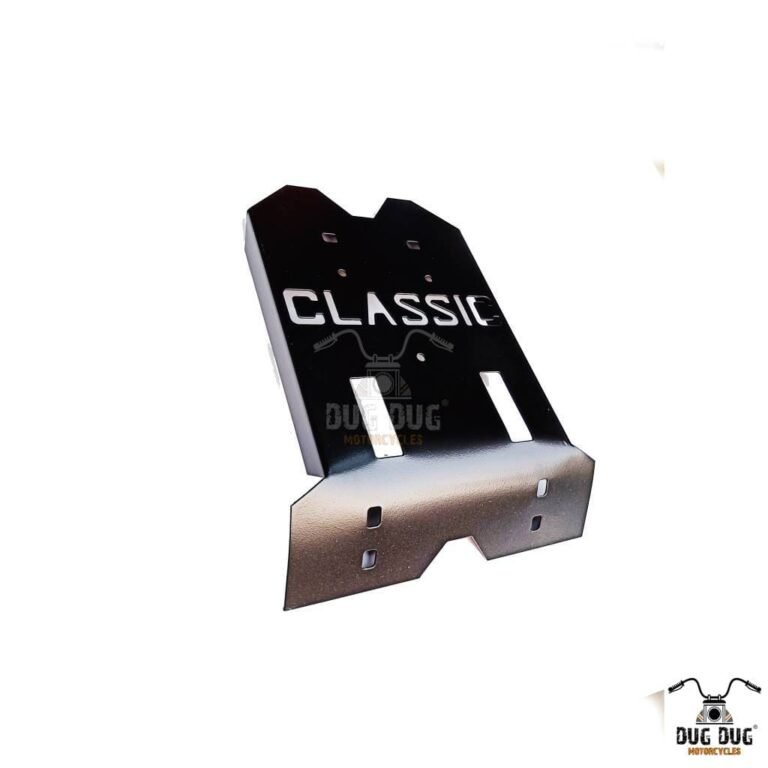 Royal Enfield Hunter 350 Sump Guard with Fittings - Black - Dug Dug ...