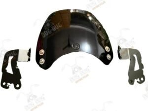 New Hunter 350 OEM Windshield Visor with CNC Clamps Direct Fit - Dug ...