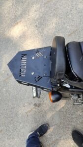 Hunter 350 Backrest with Carrier Top Rack Plate - Dug Dug Motorcycles