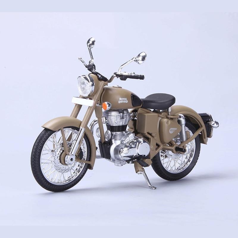 Royal Enfield Classic 500 1:12 Scale Model Desert Storm – Dug Dug ...
