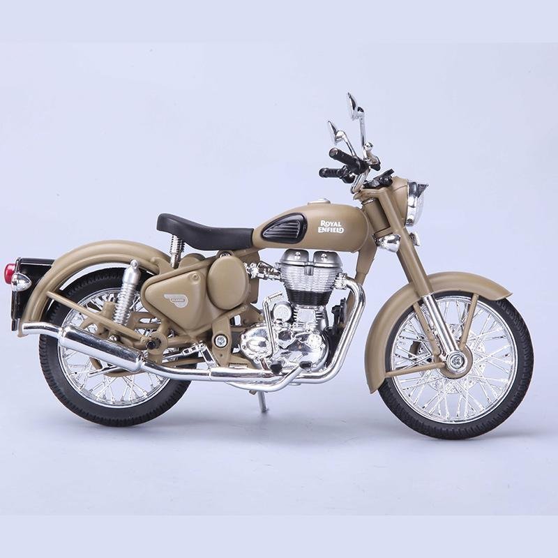 Royal Enfield Classic 500 1:12 Scale Model Desert Storm – Dug Dug ...