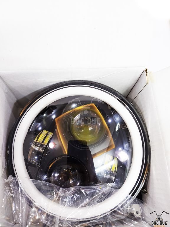 5.75 Inch Round Led Headlight for Bajaj Avenger and Harley-Davidson ...