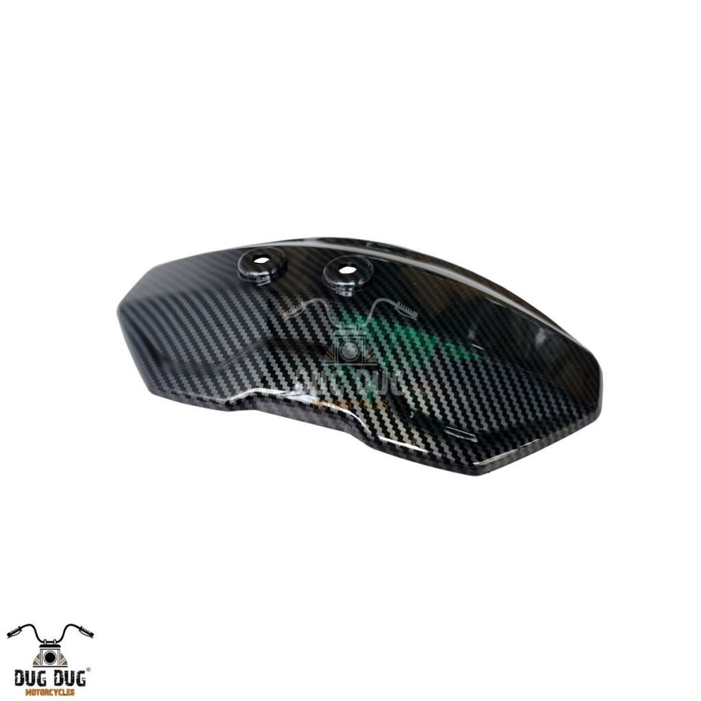 Dug Dug Universal Carbon Fibre Tyre Hugger Motorcycle Rear Mudguard ...