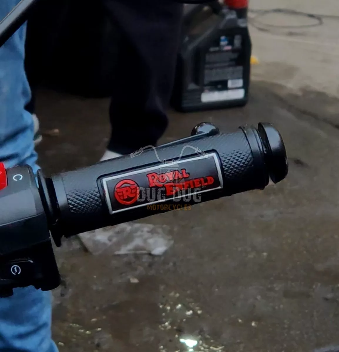 Handle Grip for Royal Enfield Hunter 350 Reborn 350 Meteor 350 Classic ...