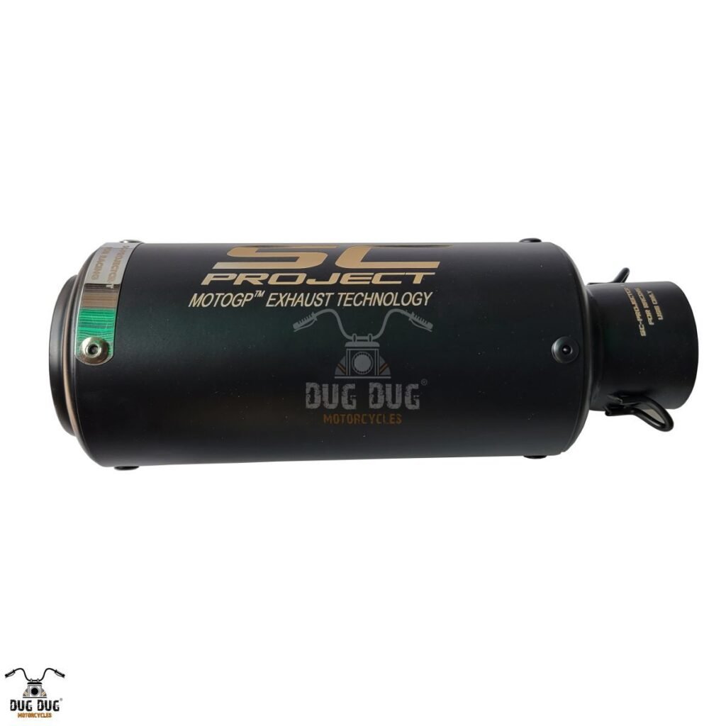 SC Project Exhaust Black for All Motorcycles - Dug Dug Motorcycles