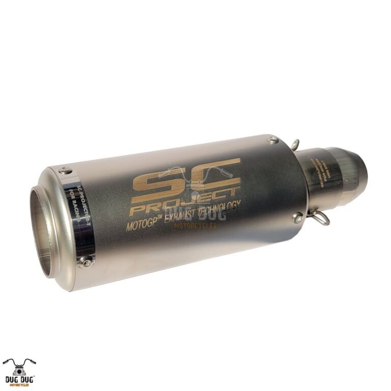 SC Project Exhaust Silver for All Motorcycles - Dug Dug Motorcycles