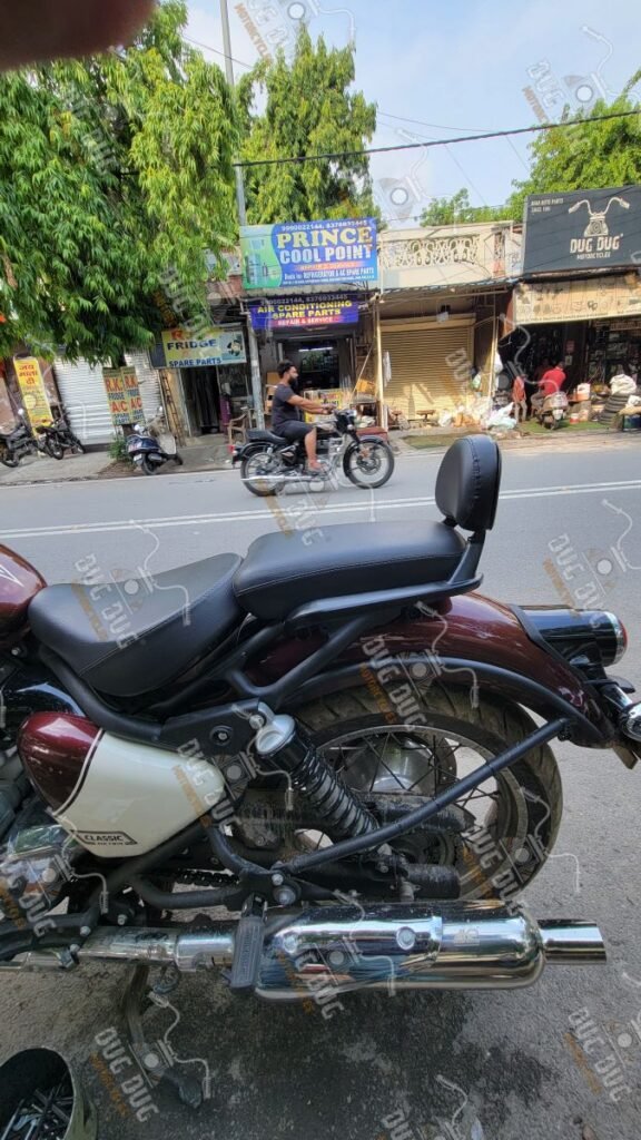 Dug Dug OEM Type Heavy Quality Backrest for Royal Enfield Classic 650 ...