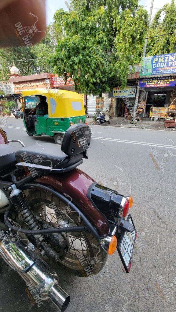Dug Dug OEM Type Heavy Quality Backrest for Royal Enfield Classic 650 ...