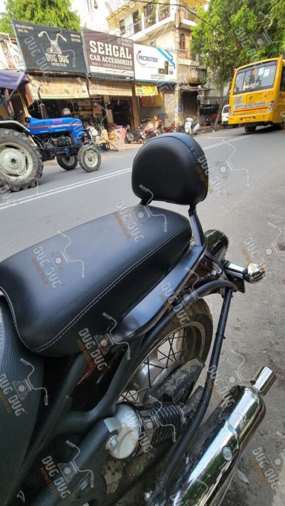 Dug Dug OEM Type Heavy Quality Backrest for Royal Enfield Classic 650 ...