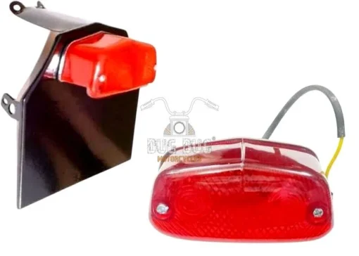 Old Model Vintage Bullet Tail Light Lamp for Royal Enfield - Dug Dug ...